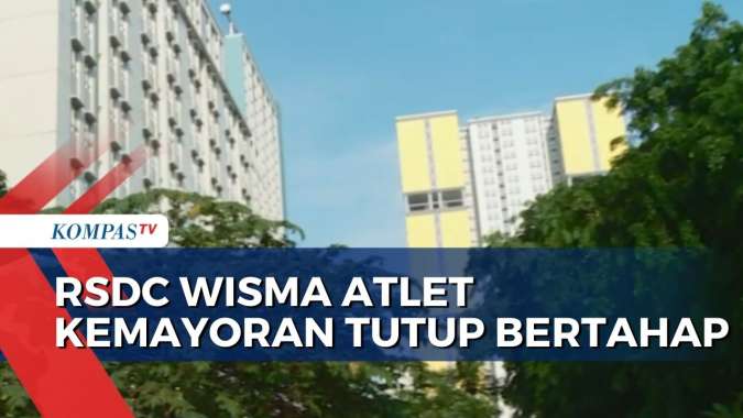 RSDC Wisma Atlet Kemayoran Tutup Bertahap Mulai 31 Desember 2022