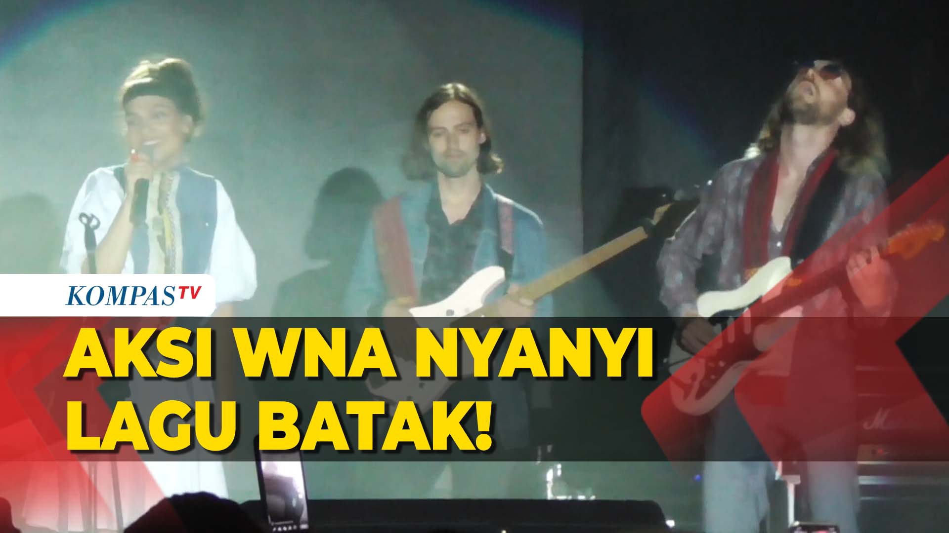 Video: Aksi Musisi Austria hingga Italia Nyanyi Lagu Batak di Samosir Music International