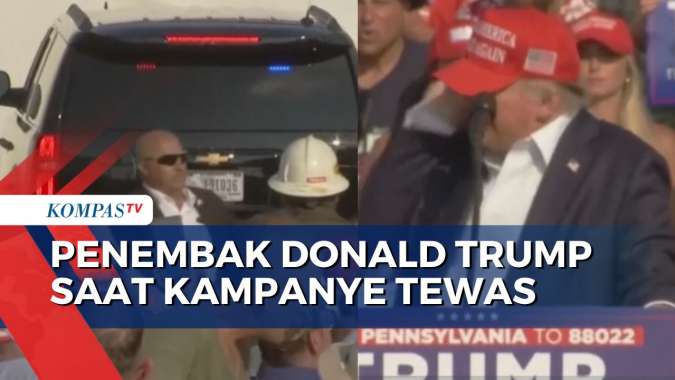 Penembak Donald Trump saat Kampanye Tewas, Saksi Ungkap Pelaku ...