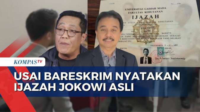 Bareskrim Hentikan Penyelidikan Dugaan Ijazah Palsu Jokowi, Roy Suryo: Bukan Hasil Akhir, Harus ...