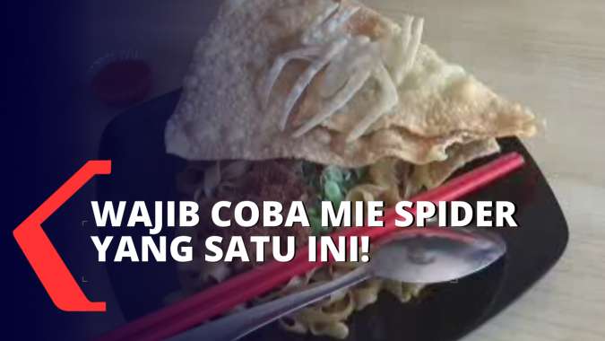 Yuk, Coba Kelezatan Mie Spider yang Satu Ini!