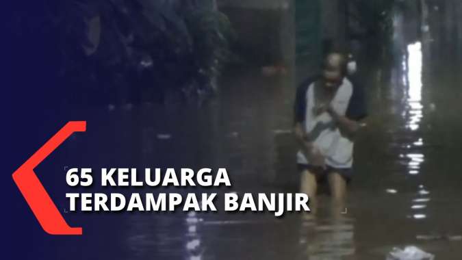 Hujan Deras & Air Kiriman Bogor, 65 Kepala Keluarga di Tangerang ...