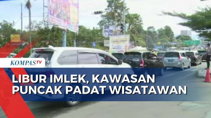 Kawasan Puncak Padat Wisatawan, Sistem One Way Diterapkan secara ...