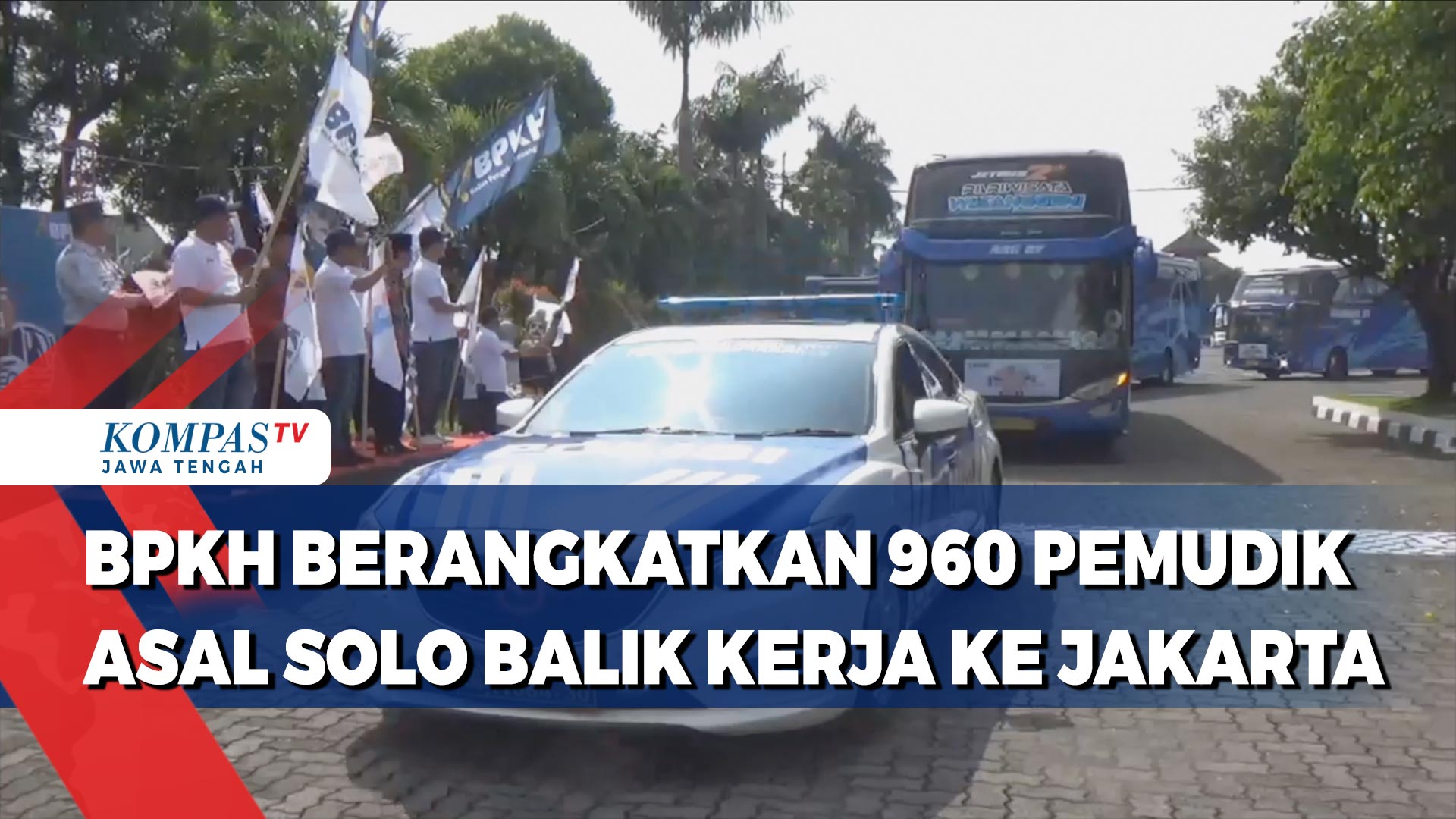 Video: BPKH Berangkatkan 960 Pemudik Asal Solo Balik Kerja ke Jakarta