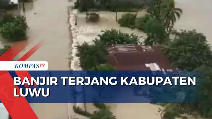 Banjir Terjang Kabupaten Luwu, 14 Orang Tewas