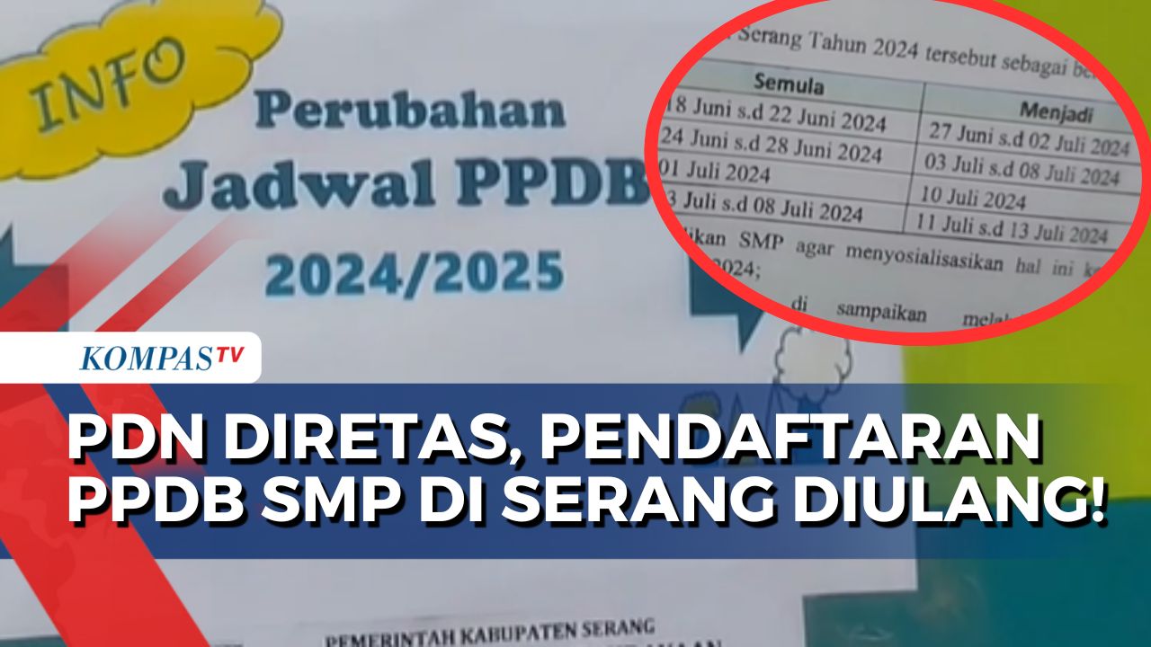 Video: Server PDN Dibobol, Pendaftaran PPDB SMP di Serang Banten ...