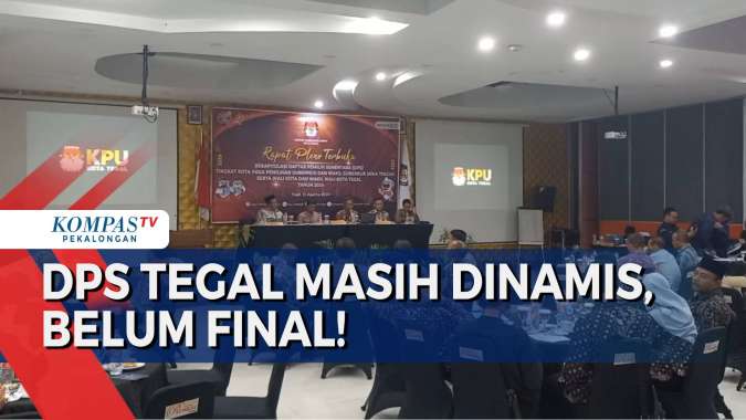 DPS Kota Tegal 2024: Jumlah Pemilih Sementara 212.606, TPS 376 Titik