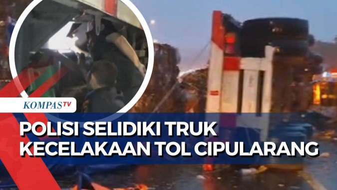 Cari Penyebab Kecelakaan Tol Cipularang, Polisi Periksa Keadaan Rem hingga Mesin Truk