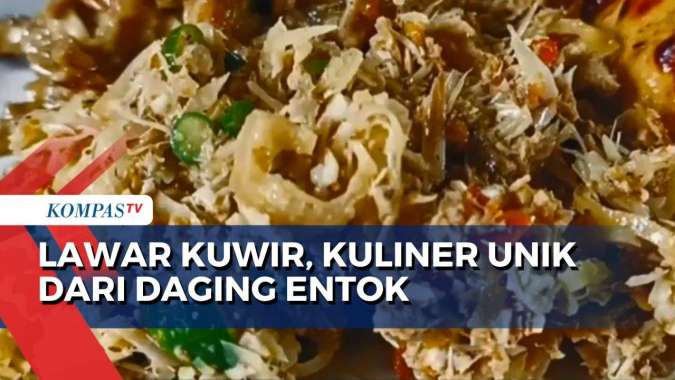 Nikmati Lawar Kuwir, Masakan Khas Gianyar yang Menggugah Selera