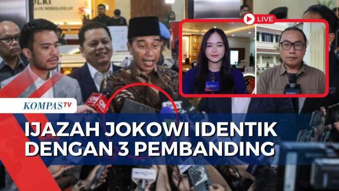 Uji Forensik Buktikan Ijazah Jokowi Identik dengan 3 Pembanding, Bagaimana Proses Hukum Selanjutnya?
