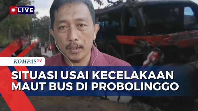Terbaru! Situasi Pasca-Kecelakaan Bus Wisata Tewaskan 8 Orang di ...