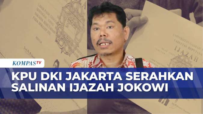 KPU DKI Jakarta Serahkan Salinan Ijazah Jokowi ke Bonatua Silalahi | KOMPAS PETANG