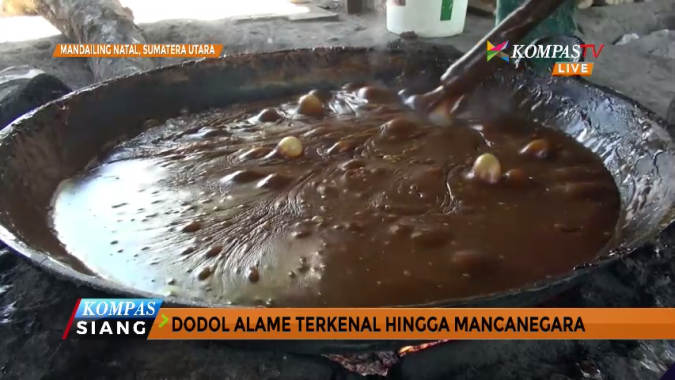 Dodol Alame dari Sumatera Utara Terkenal Hingga Mancanegara