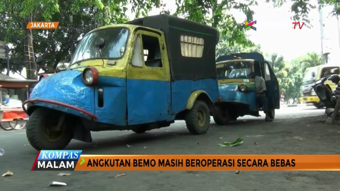 Sudah Dilarang, Bemo Masih Beroperasi Secara Bebas