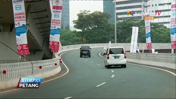 Simpang Susun Semanggi Mulai Beroperasi