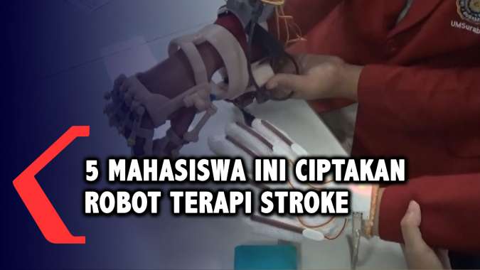 Hebat!! 5 Mahasiswa Ini Ciptakan Robot Terapi Pasien Stroke