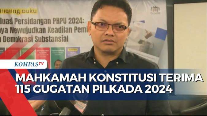 Mahkamah Konstitusi Ungkap Telah Terima 115 Gugatan Pilkada 2024, Begini Rinciannya
