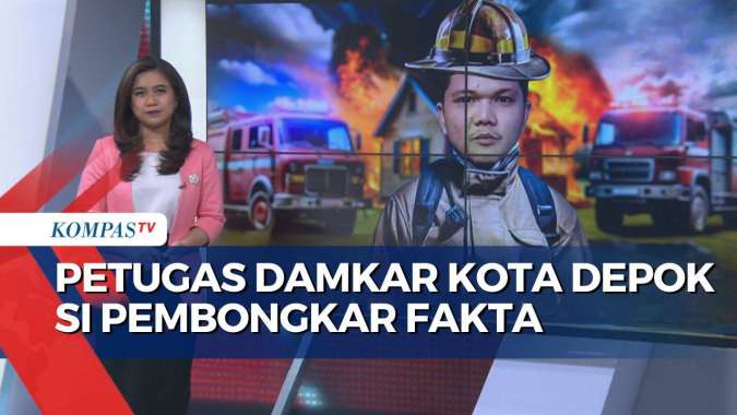Perjuangan Sandi Butar-Butar, Petugas Damkar Kota Depok Si Pembongkar Fakta