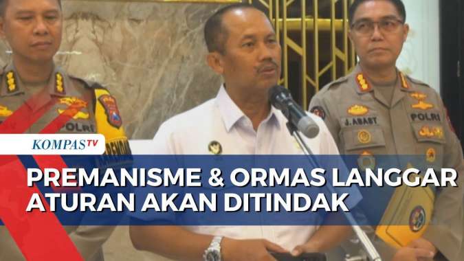 Bentuk Satgas, Pemerintah Pastikan Premanisme dan Ormas Langgar Aturan Akan Ditindak