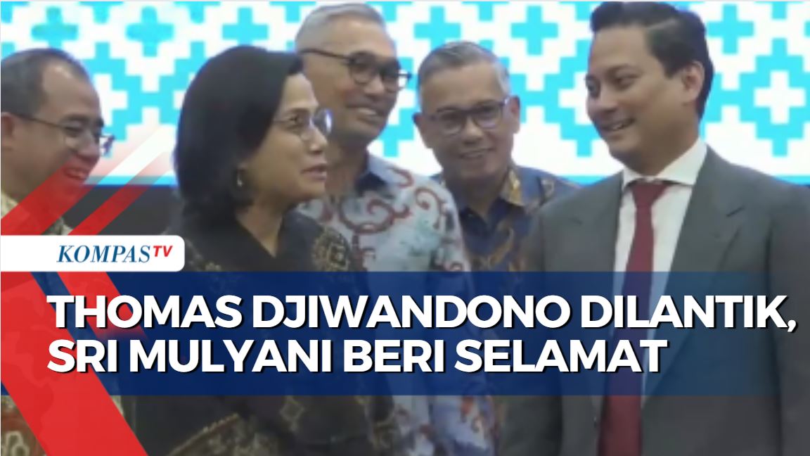 Video: Potret Keakraban Sri Mulyani Usai Thomas Djiwandono Dilantik Jadi Wamenkeu II