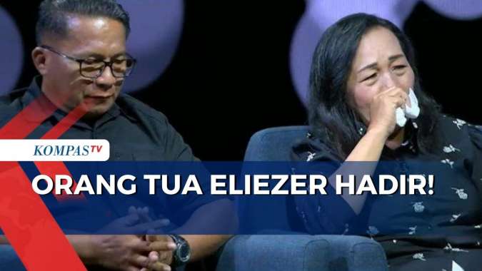 Dampingi Anak Sampaikan Pembelaan Terakhir, Orang Tua Eliezer Hadir di ...
