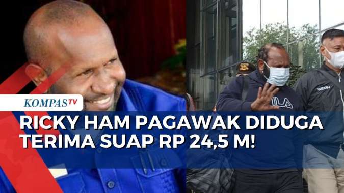 Tersangka KPK Ricky Ham Pagawak Diduga Terima Suap Rp 24,5 Miliar
