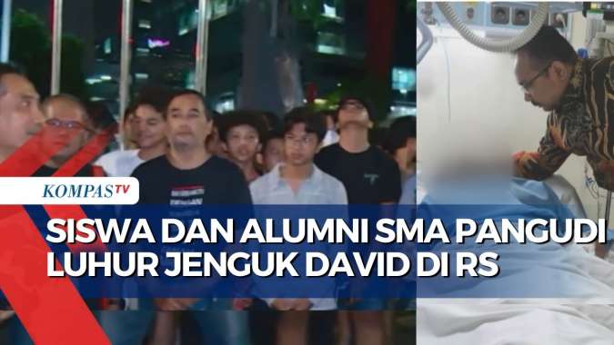 Siswa dan Alumni SMA Pangudi Luhur Jenguk David di RS dan Beri Dukungan!