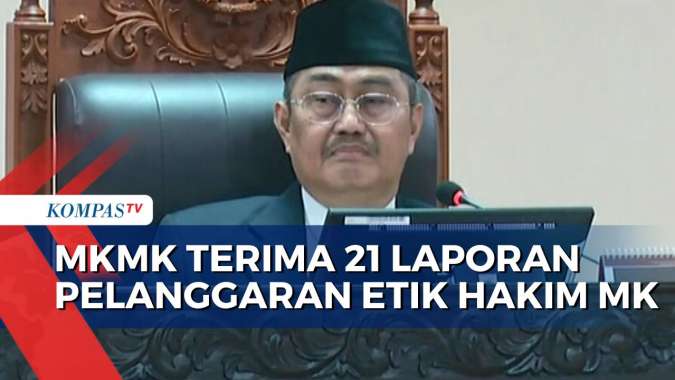 MKMK Terima 21 Laporan Pelanggaran Kode Etik Hakim MK soal Putusan Usia Capres-cawapres