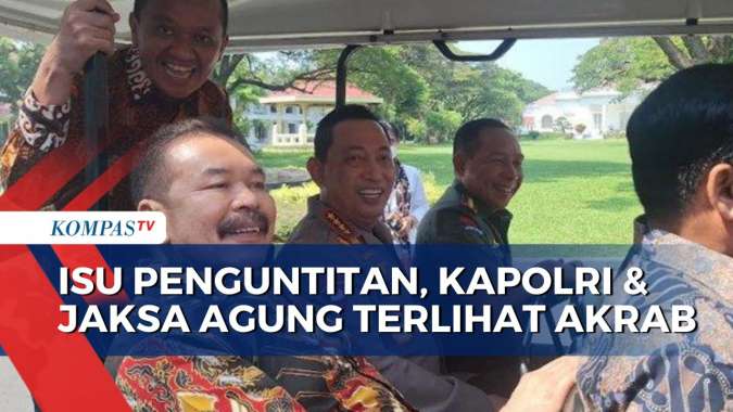 Kapolri dan Jaksa Agung Tampak Akrab Di Tengah Isu Penguntitan Jampidsus Kejagung