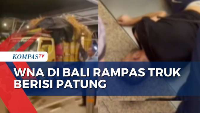 Detik-Detik WNA Rampas Truk dan Terobos Bandara Ngurah Rai Bali