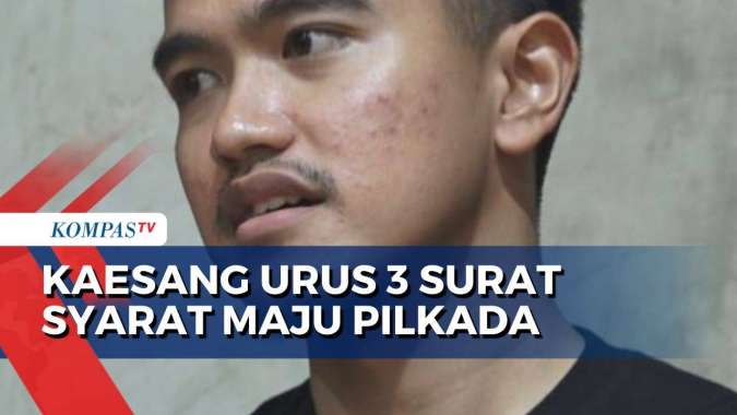Kaesang Urus 3 Surat Keterangan Syarat Maju Pilkada ke PN Jaksel