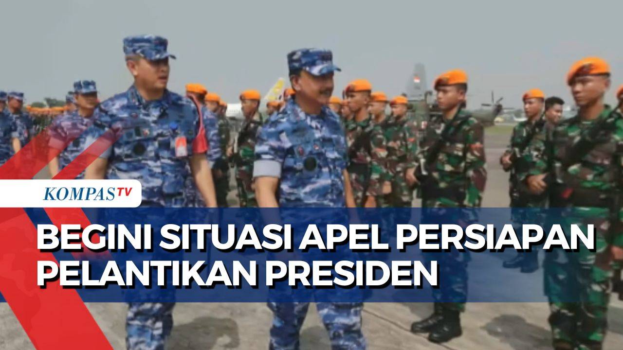 Video: Situasi Apel Persiapan Pelantikan Presiden dan Wakil Presiden, TNI AU Siapkan 11 Unit Pesawat