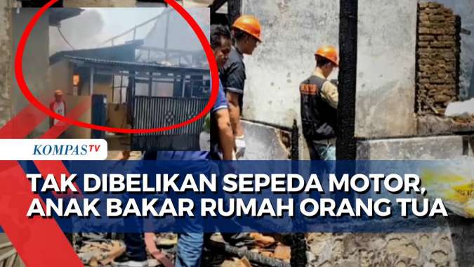 Kesal Tidak Dibelikan Sepeda Motor, Anak Remaja di Cirebon Bakar Rumah Orang Tua