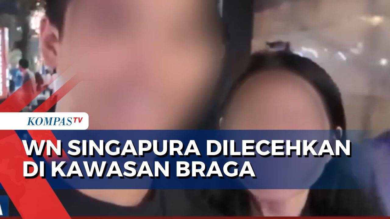 Video: Turis Singapura Jadi Korban Pelecehan di Braga Bandung, Tiga Pelaku Ditangkap