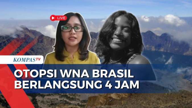 Otopsi Jenazah WNA Brasil Pendaki Gunung Rinjani Selesai, Dokter ...