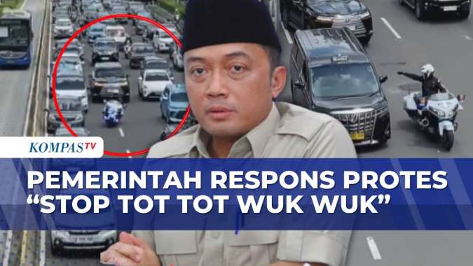 Viral Gerakan 'Stop Tot Tot Wuk Wuk' Protes Strobo Pejabat, Mensesneg ...