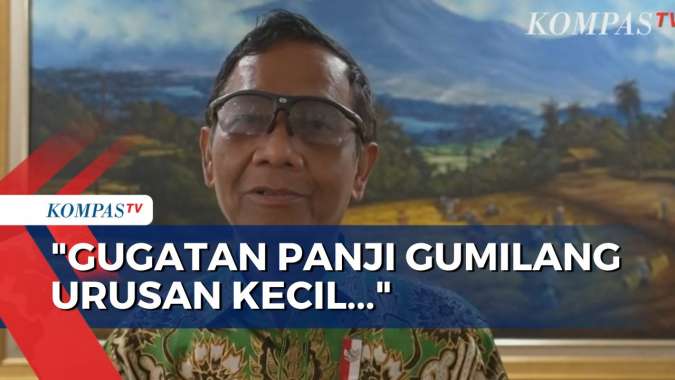 Mahfud MD Tanggapi Gugatan Rp 5 Triliun Panji Gumilang, Begini Katanya