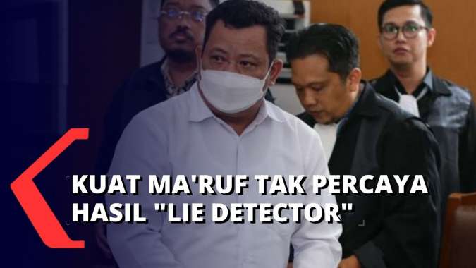 Hasil "Lie Detector" Berbohong, Kuat Ma'ruf Bersikukuh Kesaksiannya ...