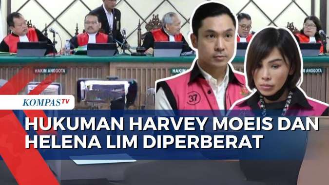 Hukuman Terdakwa Korupsi Timah Diperberat, Harvey Moeis 20 Tahun dan ...