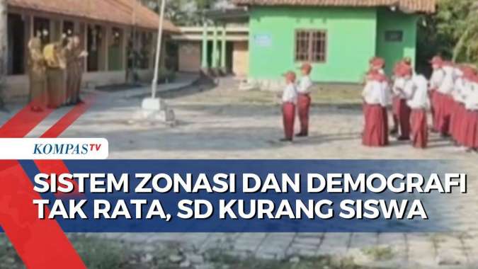 Sistem Zonasi dan Demografi Tidak Rata, Terdapat SD di Cilacap dan Solo kekurangan Siswa
