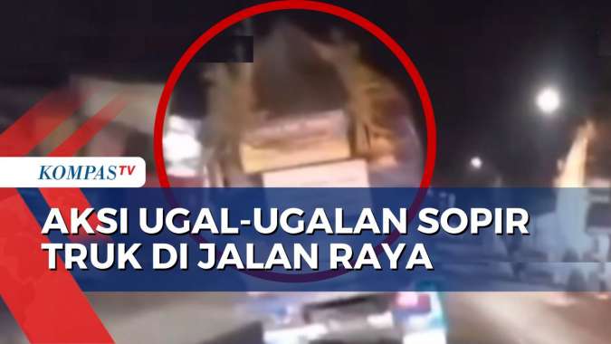 Viral di Medsos, Sopir Truk yang Ugal-Ugalan di Situbondo Ditangkap Polisi