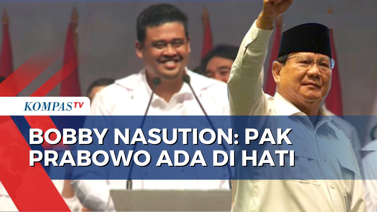 Video: Momen Bobby Nasution Deklarasikan Dukungan untuk Prabowo-Gibran