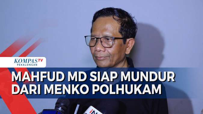 Mahfud MD Siap Mundur dari Menko Polhukam, Ini Alasannya