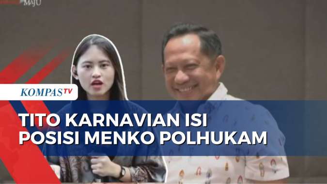 Ini Alasan Jokowi Tunjuk Tito Karnavian Jadi Plt Menko Polhukam Gantikan Mahfud Md