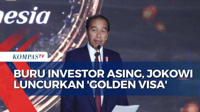 Antrean 'Golden Visa' Indonesia Capai 300 WNA, Jokowi Akui Kaget