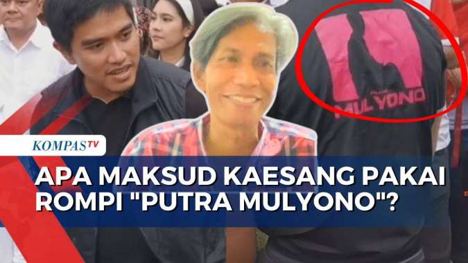 Kaesang Pakai Rompi "Putra Mulyono", Pakar Komunikasi Politik Undip ...