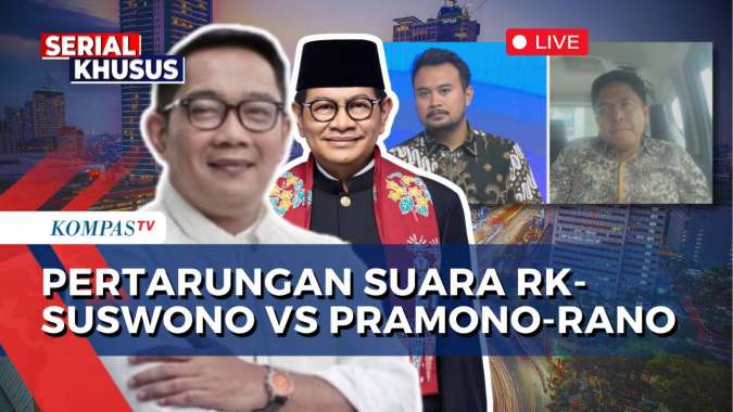 [FULL] Peneliti Litbang Kompas-Pakar soal Kantong Suara Pramono-Rano di Jakarta | SERIAL PILKADA