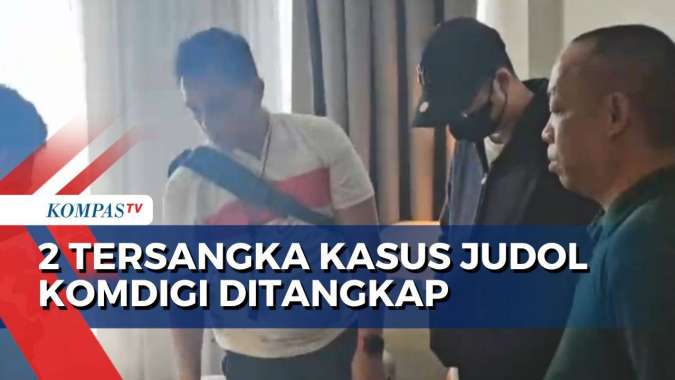 2 Tersangka Baru Kasus Judol Komdigi Ditangkap