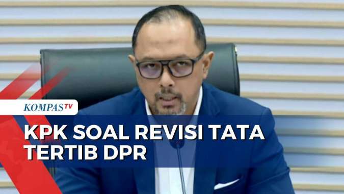 Tatib Baru DPR, Jubir KPK: Kami Belum Terima Salinan Revisi Tata Tertib DPR