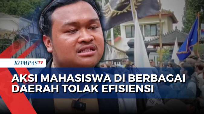 Deretan Aksi Demo Mahasiswa di Makassar-NTT Tolak Efisiensi Anggaran Pendidikan Presiden Prabowo
